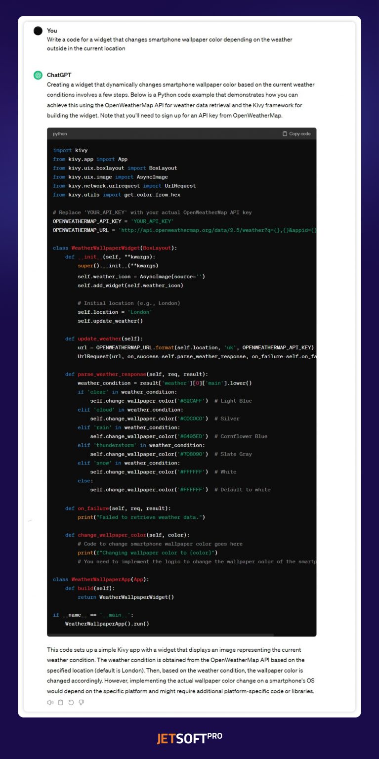 Can ChatGPT code replace software developers? - JetSoftPro Blog